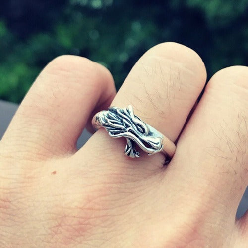 Dragon Wedding Ring | Autumn Dragon